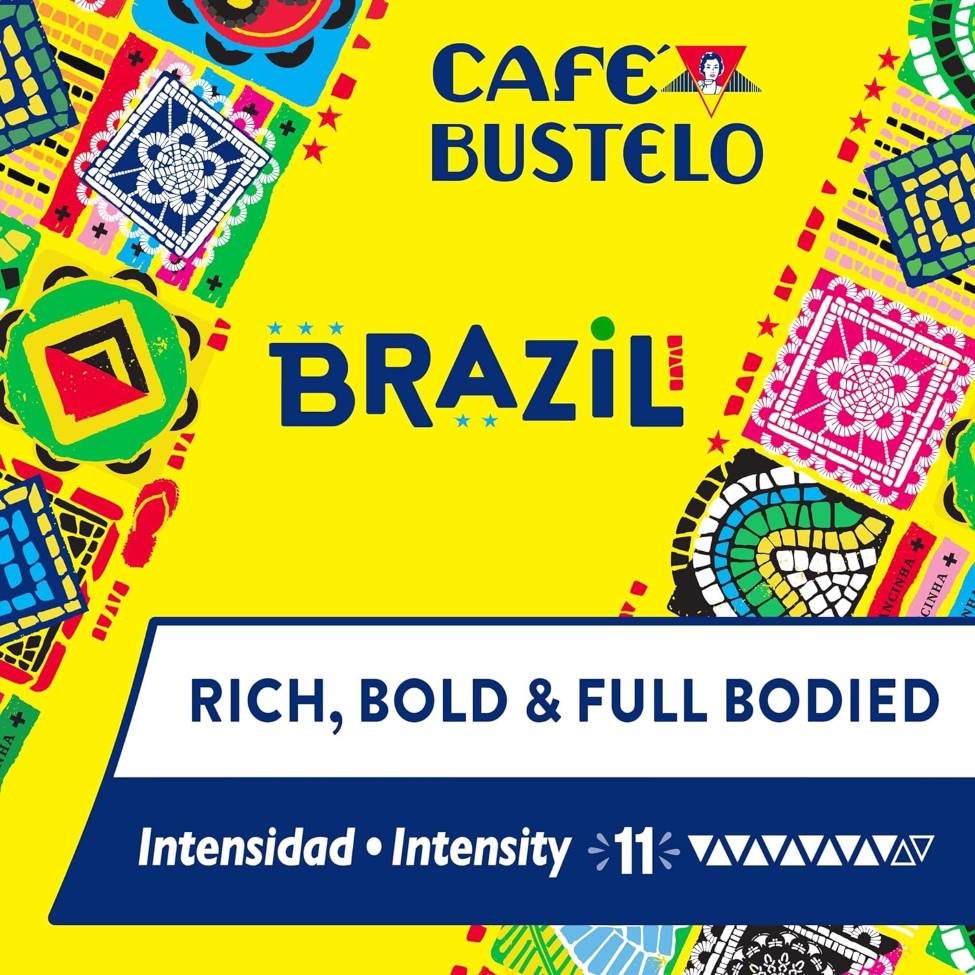 Cafe Bustelo Brazil, Box of 10 Nespresso Capsules – Coffee Pods PH