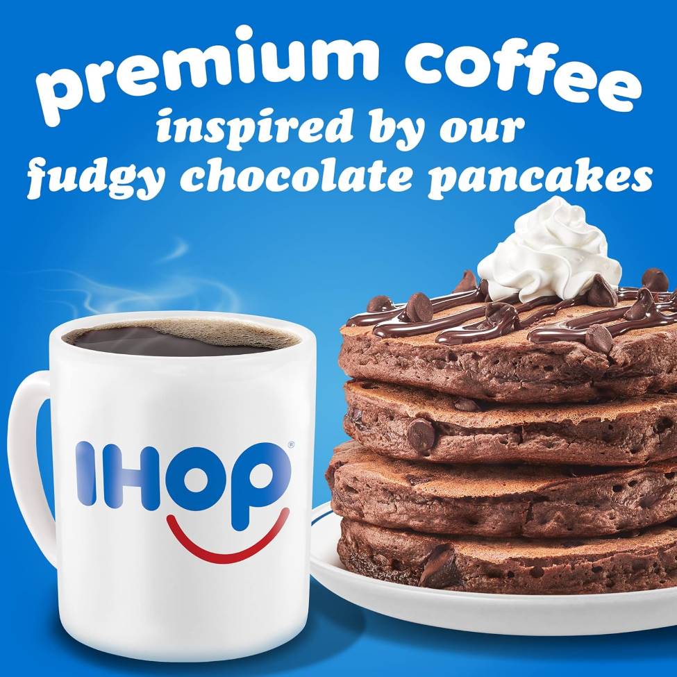 IHOP Chocolate Chip, Medium Roast, Keurig K-cup Coffee Pods – Coffee ...