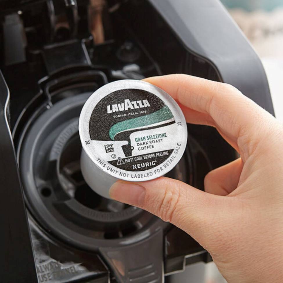 Lavazza Gran Selezione, Dark Roast, Keurig K-Cup Coffee Pods, Box of 4 ...