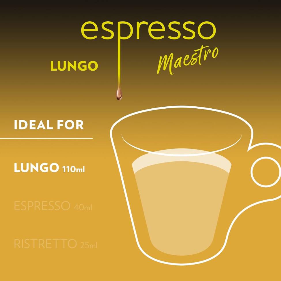Lavazza Lungo, box of 10 Nespresso Capsules – Coffee Pods PH
