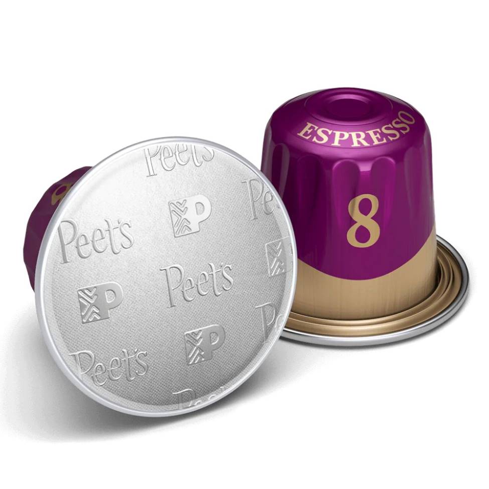 Peet's Coffee Medium Roast Variety Pack, Box of 40 Nespresso Capsules ...