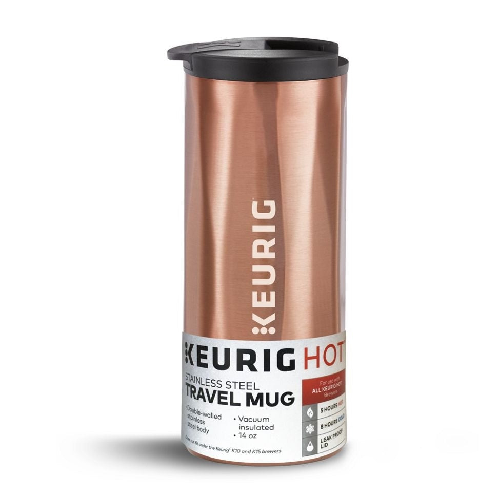 Keurig Coffee Travel Mug, Copper, 14 oz – Coffee Pods PH