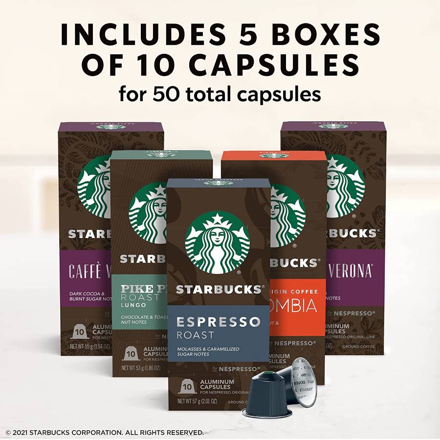 Starbucks Intense Variety Pack (Caffe Verona, Pike Place Roast, Colomb ...