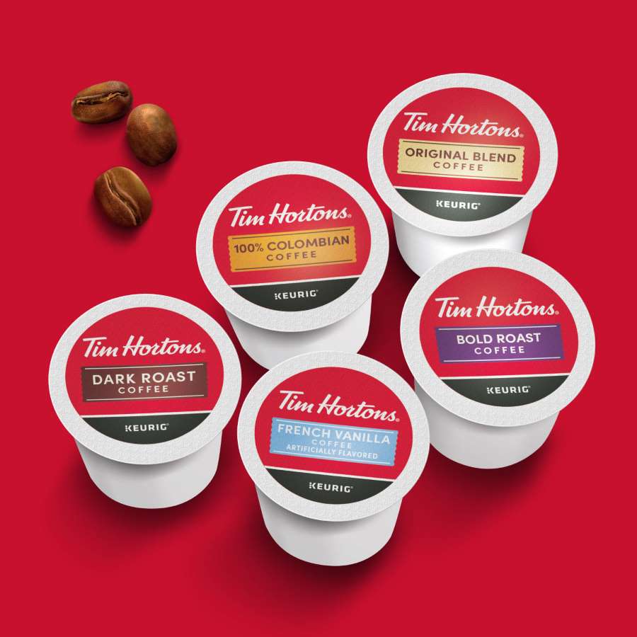 Tim Hortons Variety Pack, Keurig K-cup Coffee Pods, Box of 30 K-cups ...