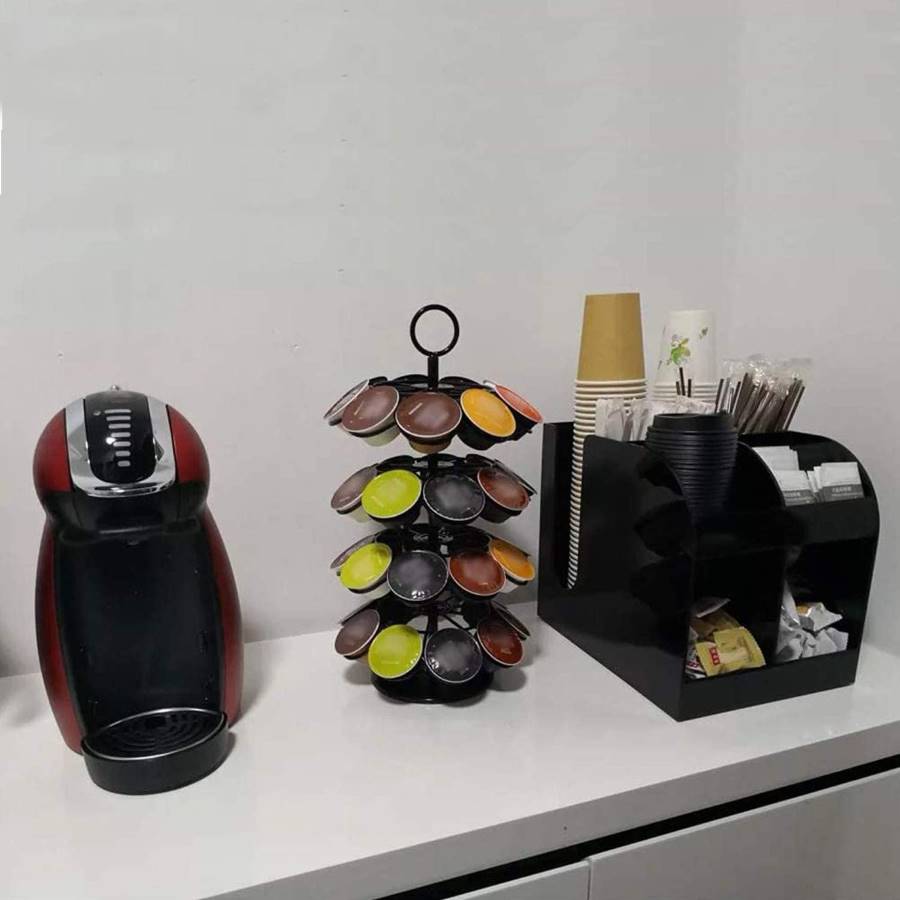 XBY-US Coffee Pod Carousel Organizer, Holds 36 K-cups – Coffee Pods PH
